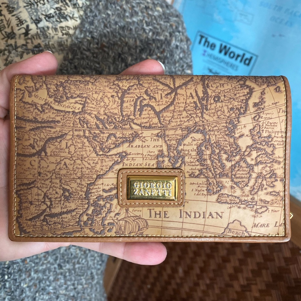 Giorgio Zanetti World Map Wallet - Gem